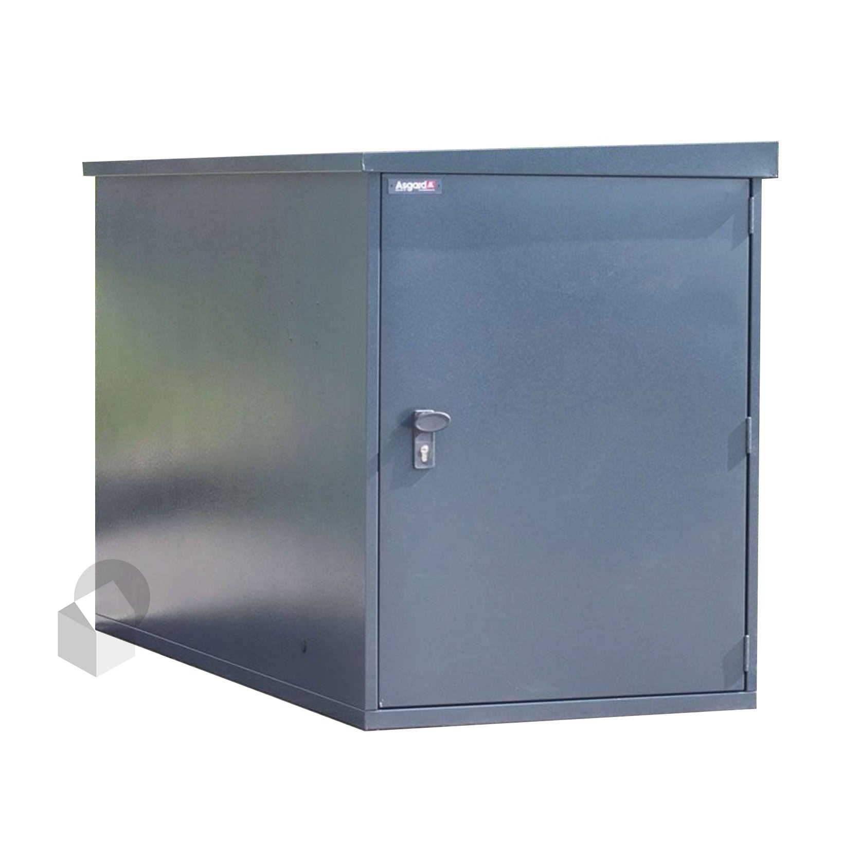 6.8 x 3ft Metal Bike Locker (2 Bikes) – Spearhead